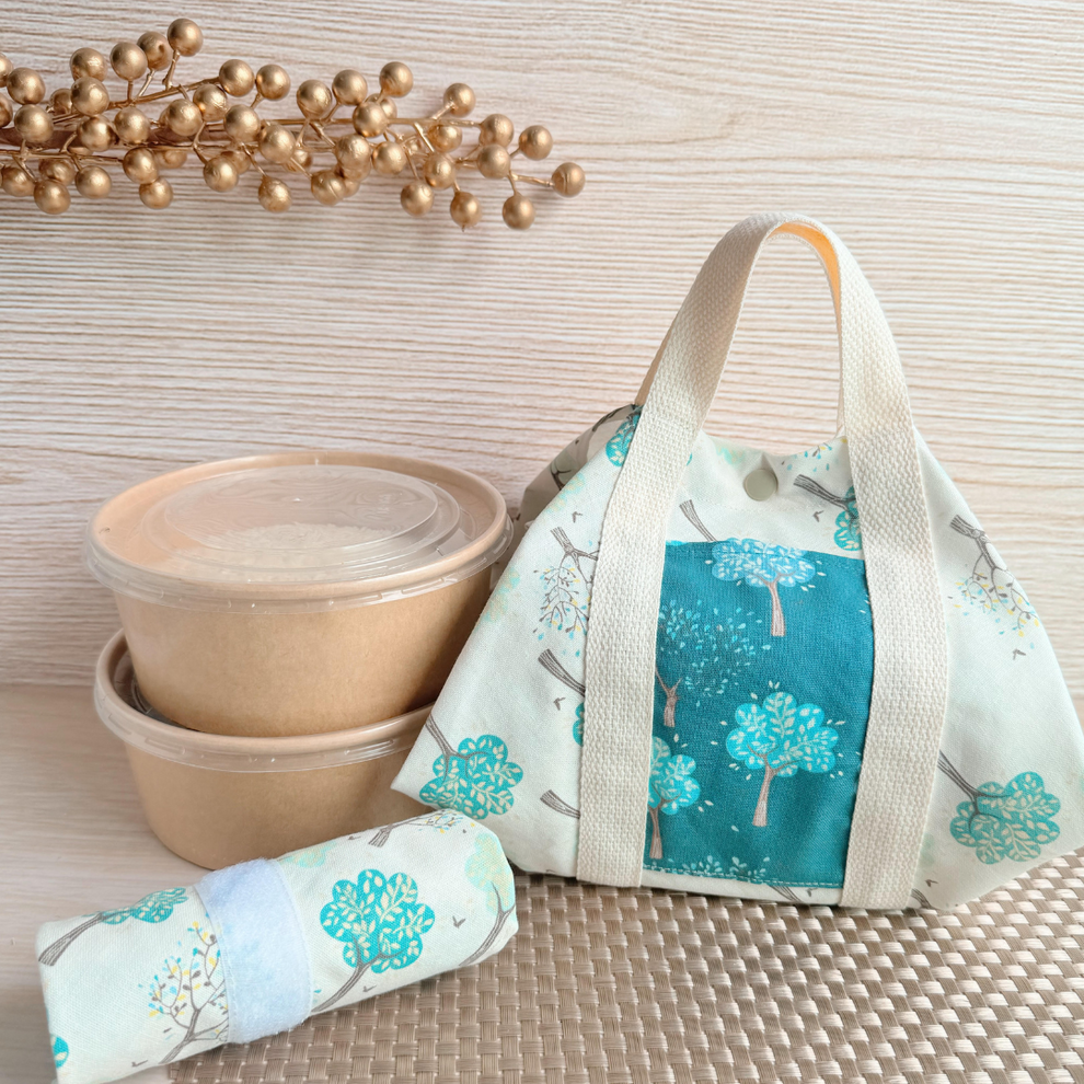 Tsutsumi Square Wrap x Handmade - Trees – tsutsumisquare